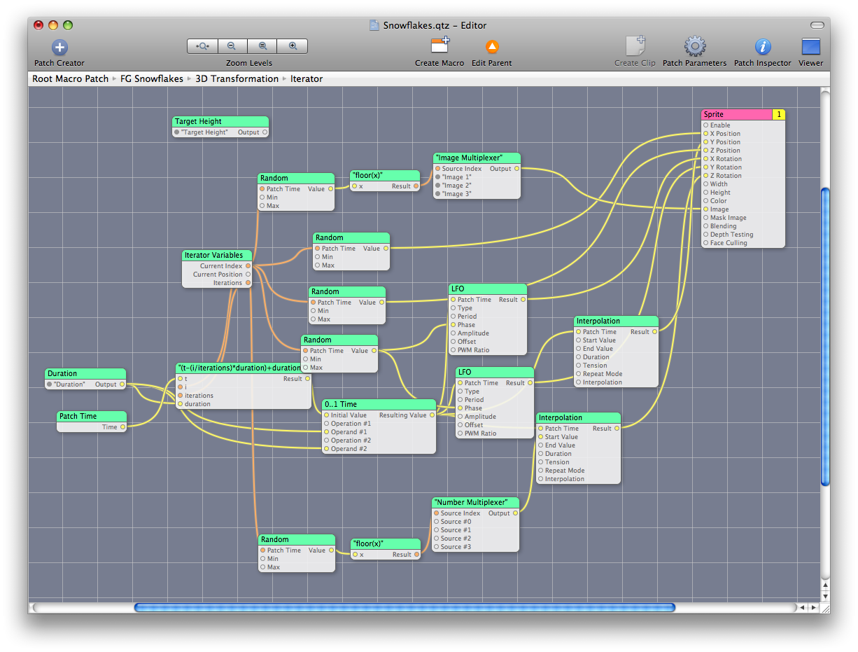 Quartz Composer Screenshot 1 – James Roeder